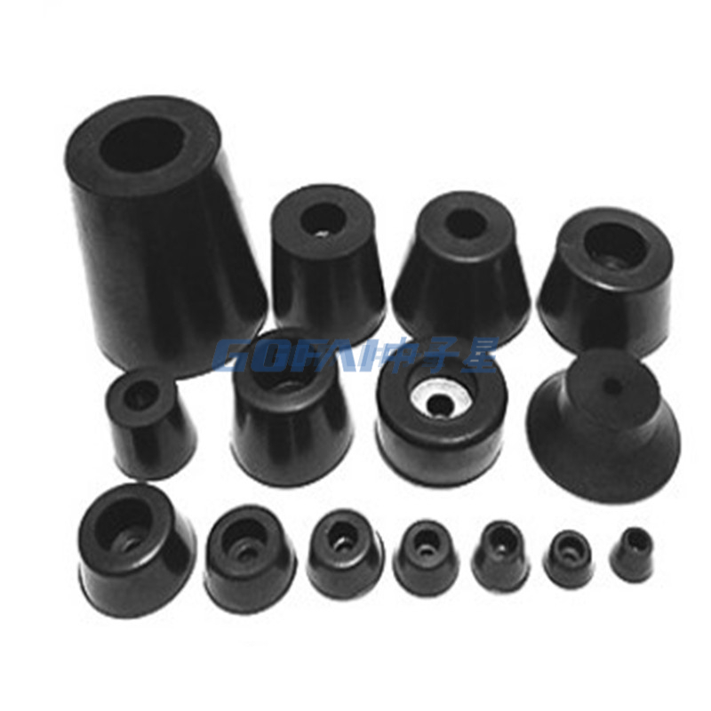 Round Thermoplastic Rubber Feet , Round Rubber Bumper Feet , Anti ...