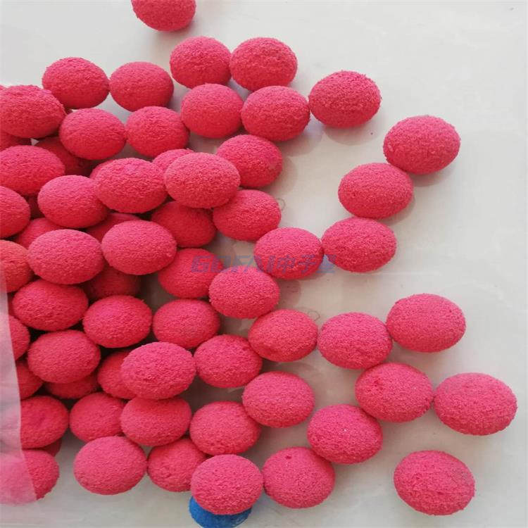 Custom Condenser Tube Pipe Cleaning Rubber Sponge Ball - Buy Condenser ...