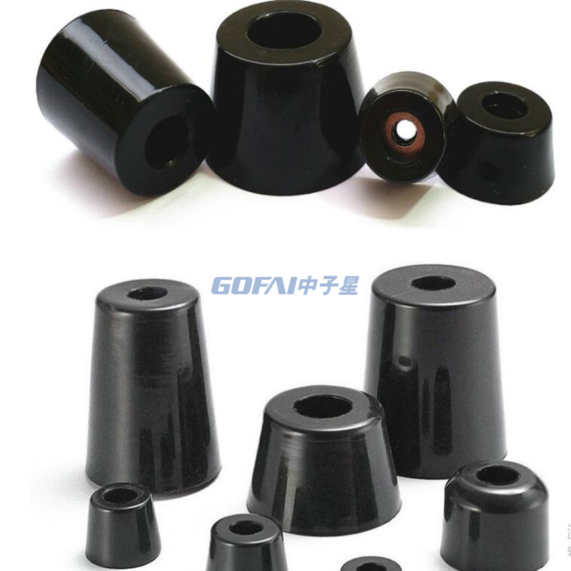 Round Thermoplastic Rubber Feet , Round Rubber Bumper Feet , Anti ...